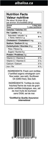 Artisan Tortilla Chips – AlbaLisa